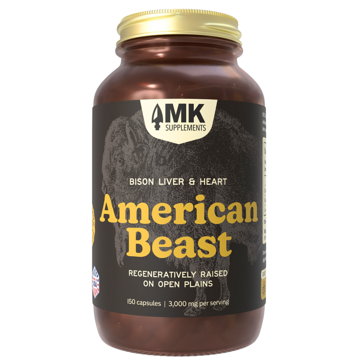 American Beast – Grass-Fed Bison Organs Supplement for Strength ...